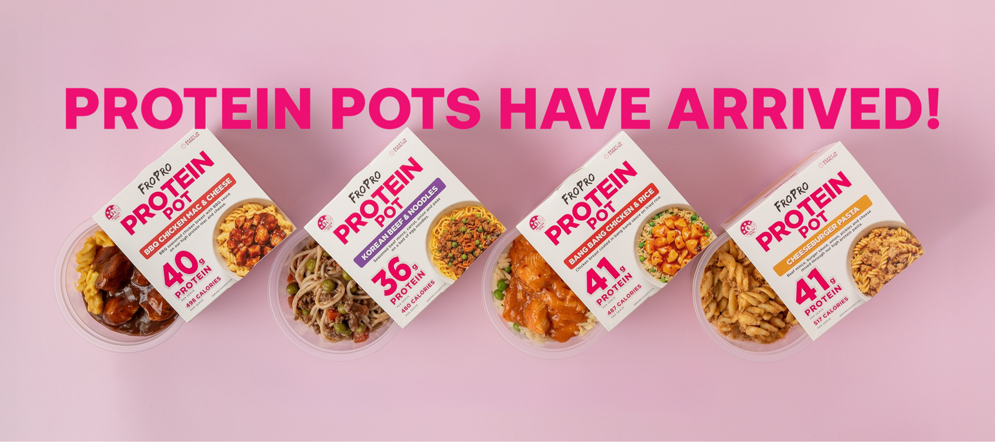 Introducing FroPro Protein Pots: High Protein Meals for Life on the Go