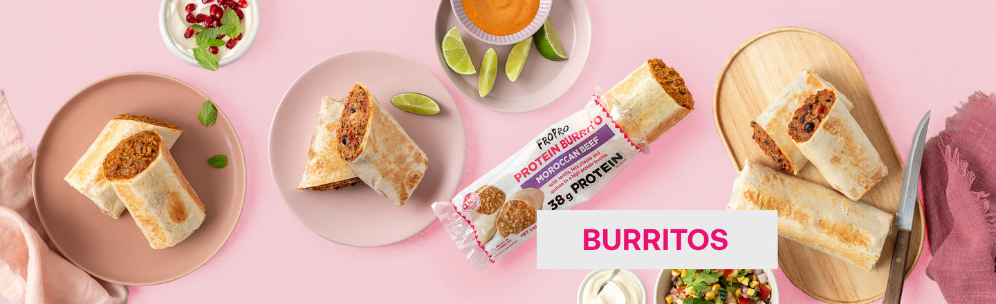 FroPro Protein Burritos | 5 Flavours, Ready in 3 Mins