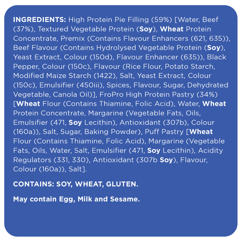 Classic Beef Protein Pie – FroPro