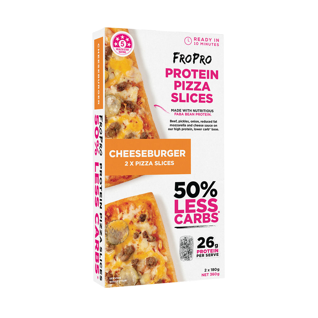 Cheeseburger Pizza Slices – FroPro