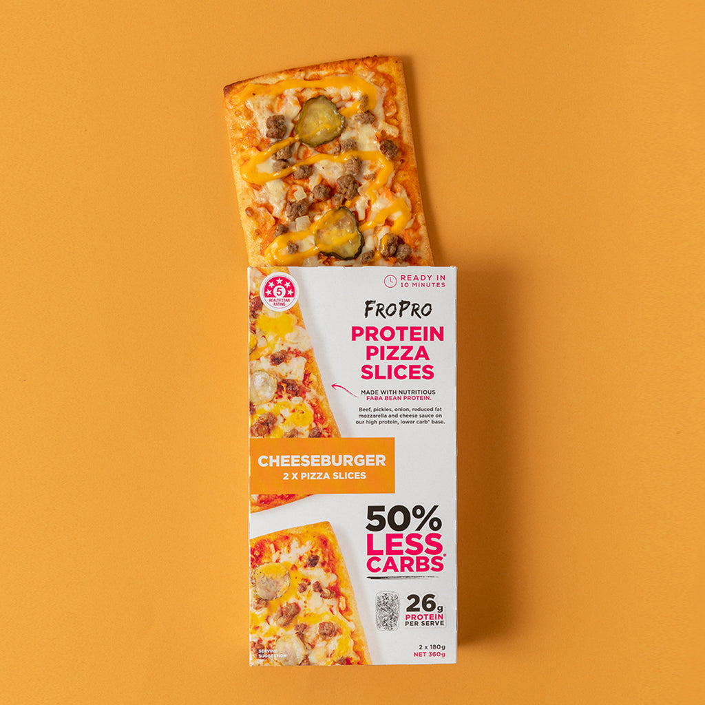 Cheeseburger Pizza Slices – FroPro