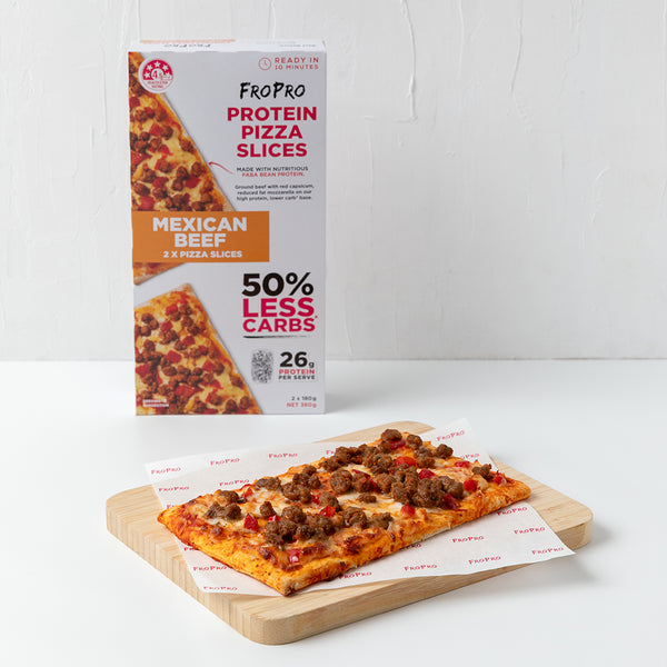 FroPro Protein Pizza Slices | 25g+ Protein, 50% Fewer Carbs