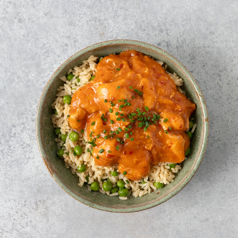 Bang Bang Chicken & Rice Protein Pot – FroPro