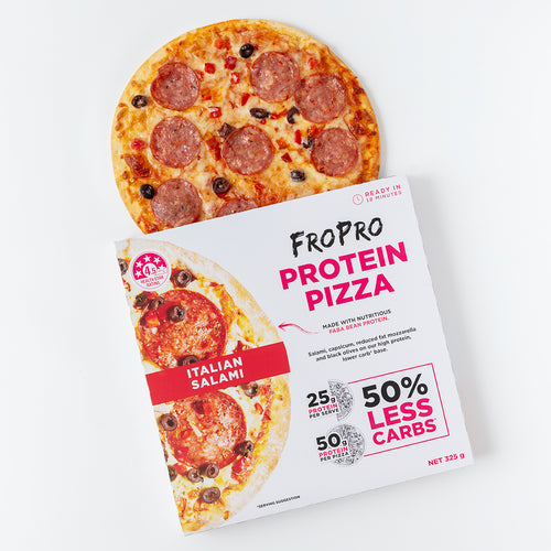 FroPro High-Protein Pizza | 50% Less Carbs, Full Flavour