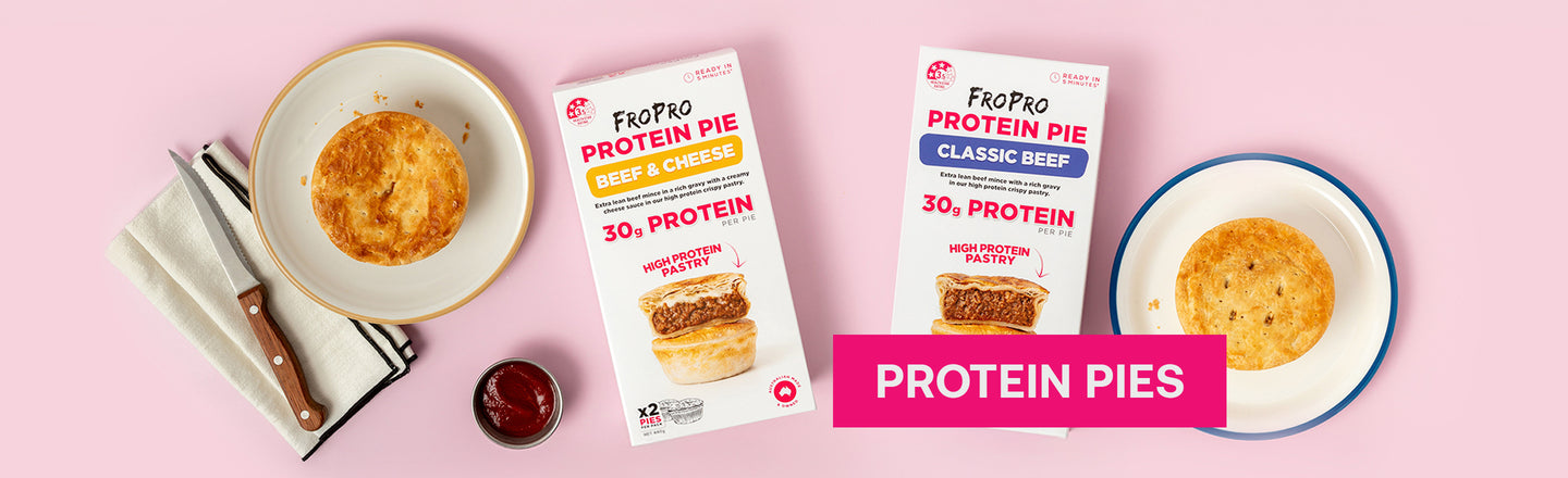 FroPro High-Protein Pies | 30g Protein, Aussie Classic