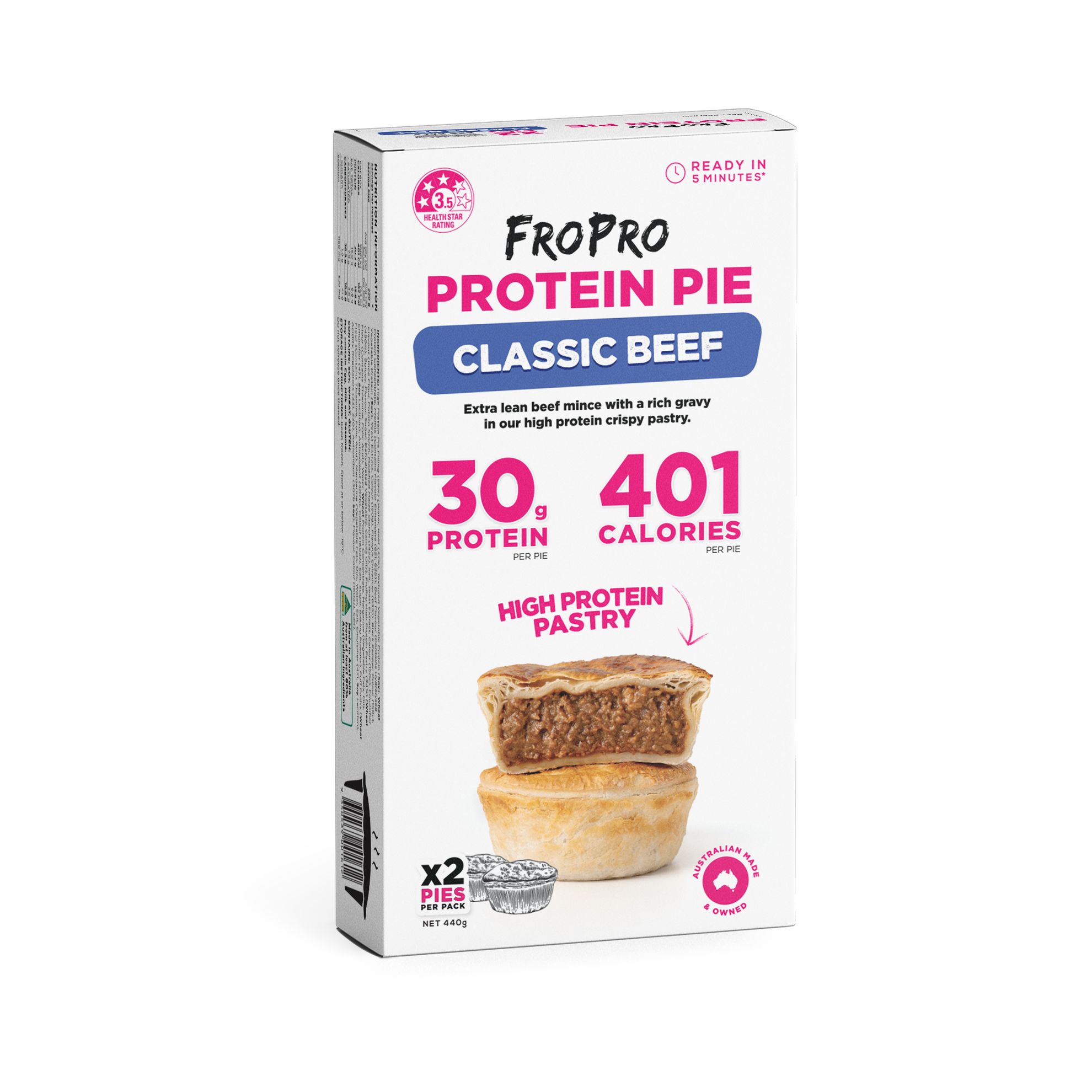 Classic Beef Protein Pie – FroPro